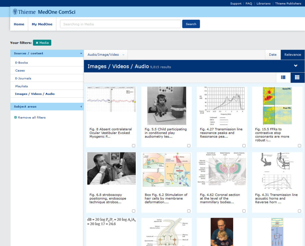 MedOne ComSci - Unsurpassed Audiology and SLP resources