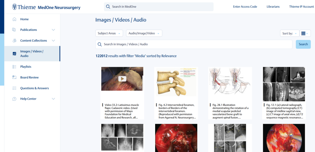 MedOne Neurosurgery - A comprehensive online neurosurgical resource